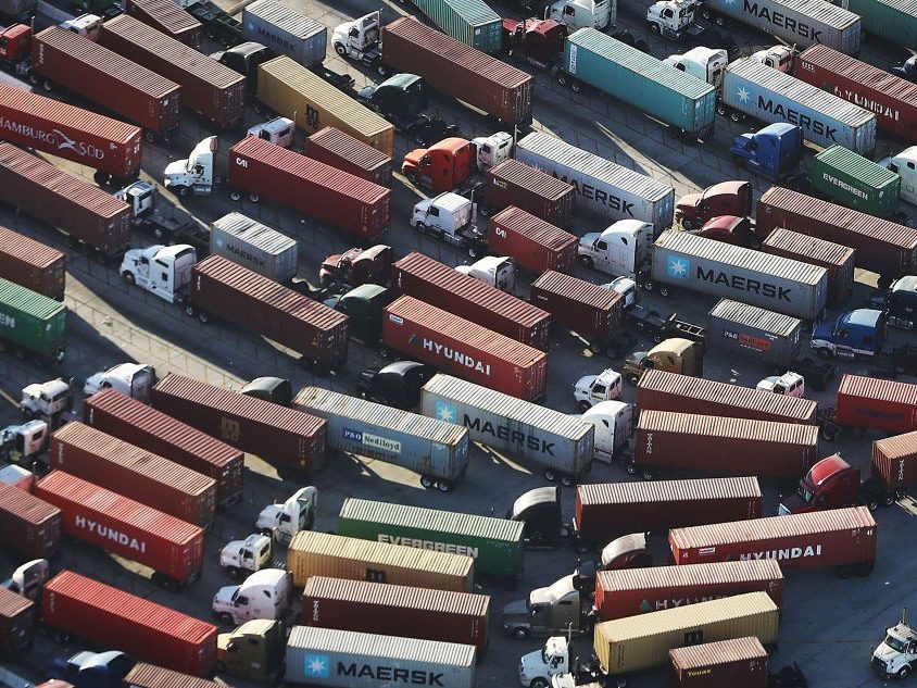 Fifty Years in Idle Time Seen for Trucks at Two Major U.S. Ports | 2021 ...