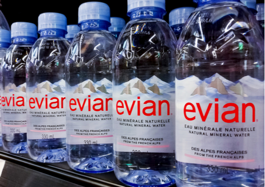 Evian To Use 100 Recycled Plastic In All Water Bottles